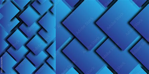 Image Vectorielle Stock Bstract Geomatric Background With Blue Colour Ornament And Mordern