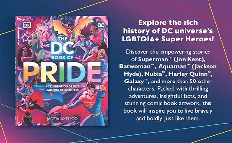 The Dc Book Of Pride A Celebration Of Dcs Lgbtqia Characters Dk