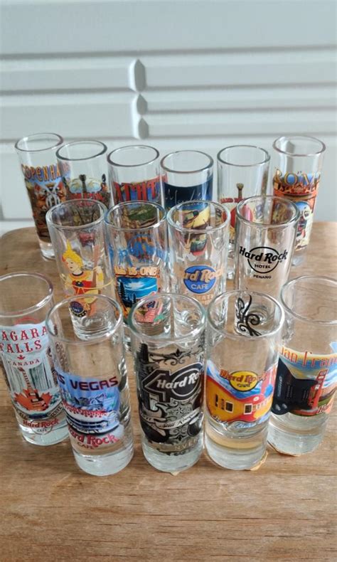 Hard Rock Shot Glass Furniture And Home Living Kitchenware And Tableware