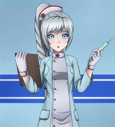 Rwby Nurse Weiss By Zephylyne On Deviantart