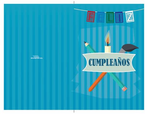 Tarjeta Para Imprimir De Feliz Cumpleaños En Pdf 2025