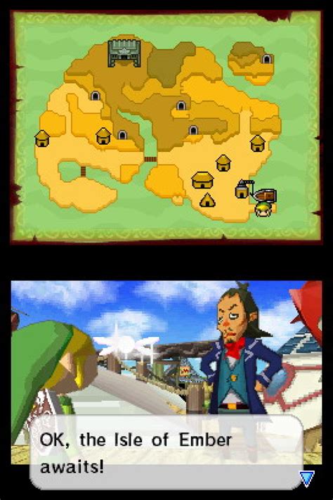 The Legend Of Zelda Phantom Hourglass 2007 Ds Screenshots