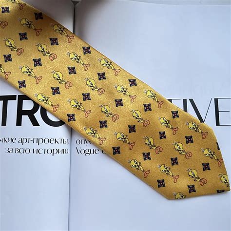 Желтый галстук looney tunes tweety looney tunes tie — цена 145 грн в ...