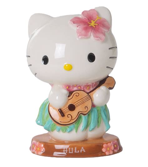 Hello Kitty Hula Figurine By Blue Sky Clayworks Fairy Tales Inc