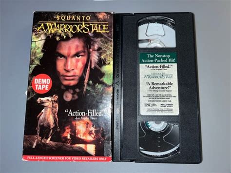 Squanto A Warriors Tale Vhs 1996 Full Length Screener Promo Demo