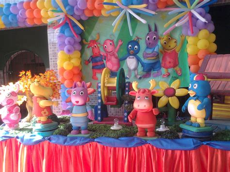 Turma Do Teco Teco E Peteleco AniversÁrio Tema Backyardigans