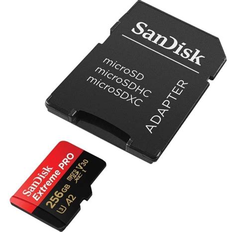 Sandisk Extreme Pro Microsdxc Uhs 3 170mbs 256gb På Lager