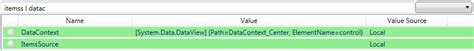 Xaml Wpf Datagrid Bind Datacontext Through Custom Property In