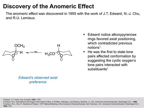 Anomeric Effect Pptx