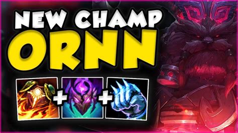How Broken Is The New Champ Ornn In Top New Ornn Top Gameplay Season 7