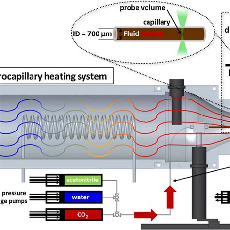 Schematic Of The Experimental Setup And The Optical Detection System Download Scientific
