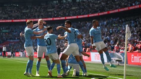 Manchester City Se Proclamó Campeón De La Fa Cup Tras Doblegar Al