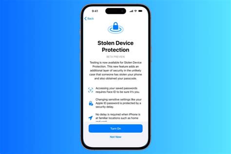 Ios 173 Nouvelle Fonction De Sécurité Pour Lutter Contre Le Vol D