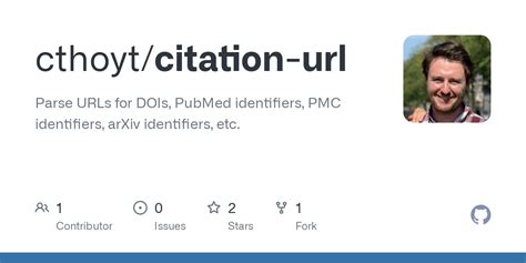 Github Cthoyt Citation Parse Urls For Dois Pubmed Identifiers