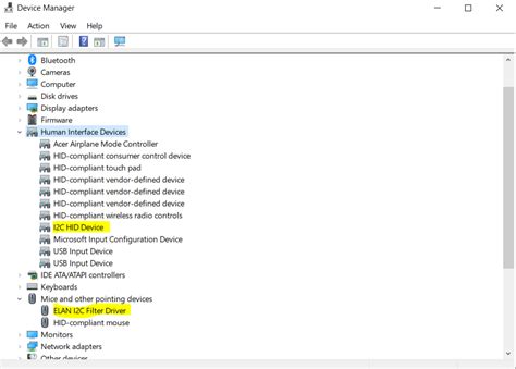 Nitro 5 An515 57 I2c Hid Touchpad Driver Issue Will Reinstalling The