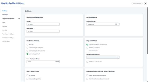 Enhancement Refreshed User Experience For Identity Profiles Product