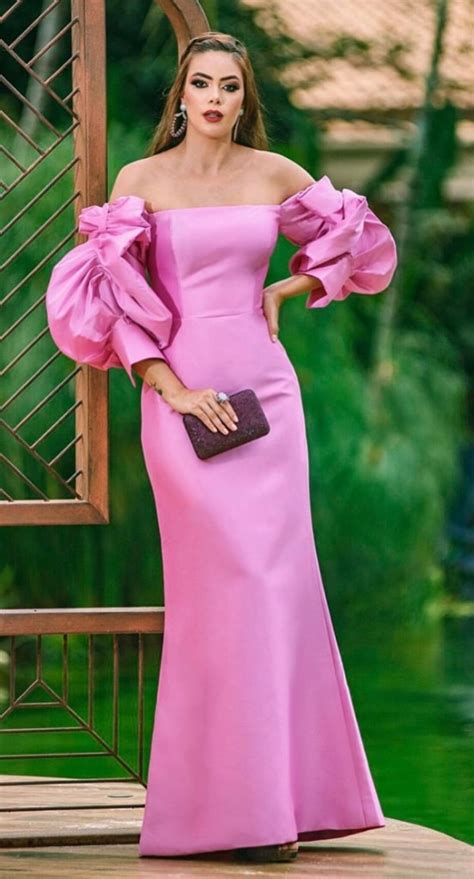 Inspirações de vestido manga bufante Pronta pra Festa
