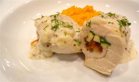 Chicken Roulade With Champagne Sauce Lindysez Recipes