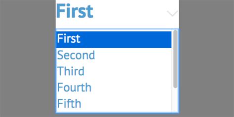 Html Styled Select Dropdown Positioning The Option Box Stack Overflow