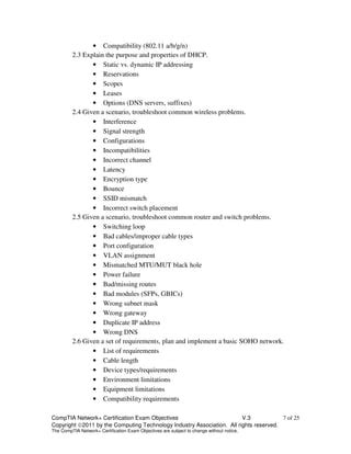 Comp Tia Network N10 005 PDF