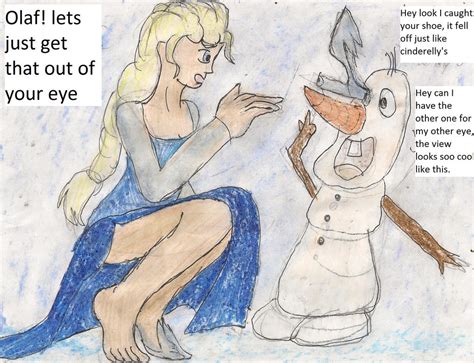 Elsa And The Cinderella Effect By Kingofthedededes73 On Deviantart