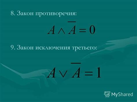Презентация на тему Логические законы и правила преобразования