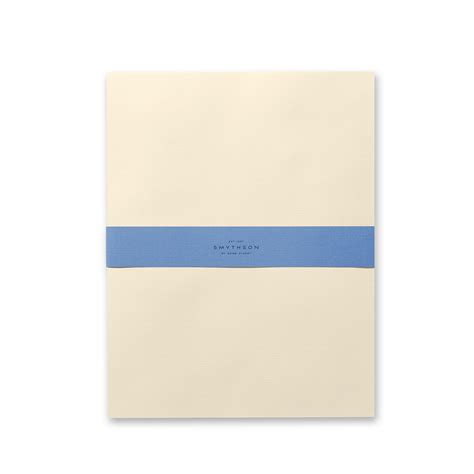 Smythson Kings Writing Paper In Cream Modesens