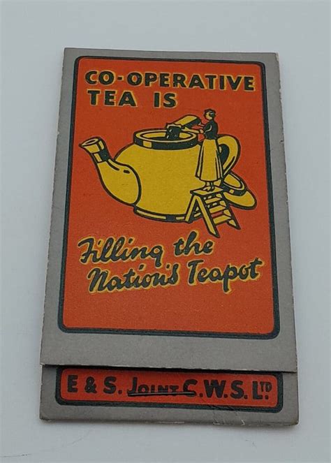 Scarce Co Op Cws Sewing Or Mending Kit And Advertising Memorabilia C