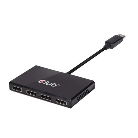 Hub Club3d Displayport 1 2 Usb Negru Emag Ro