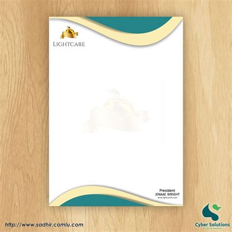 Fancy Letterhead Templates Letterhead Template Company Letterhead