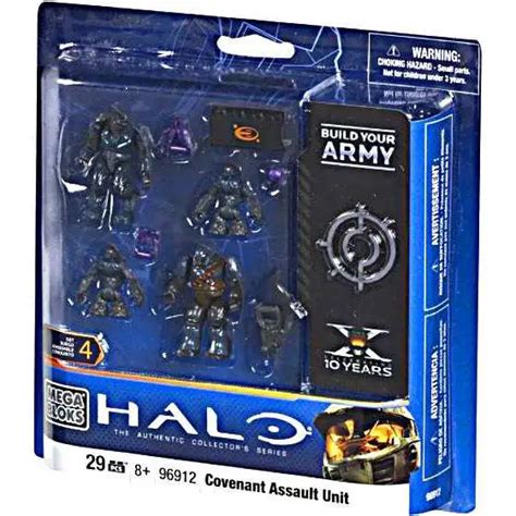 Mega Bloks Halo The Authentic Collectors Series Red Team Combat Unit