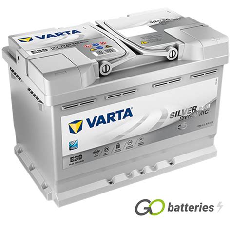 E39 Varta Start Stop Plus 096 AGM Battery 12V 70Ah 570 901 076 096AGM GoBatteries