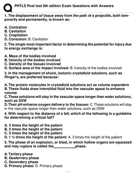 Phtls Manual 10th Edition Pdf Free Download