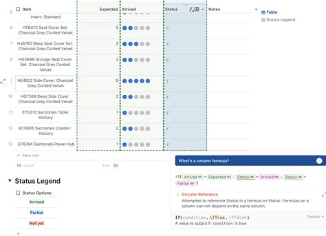 Update Cell Value Formula Help Coda Maker Community
