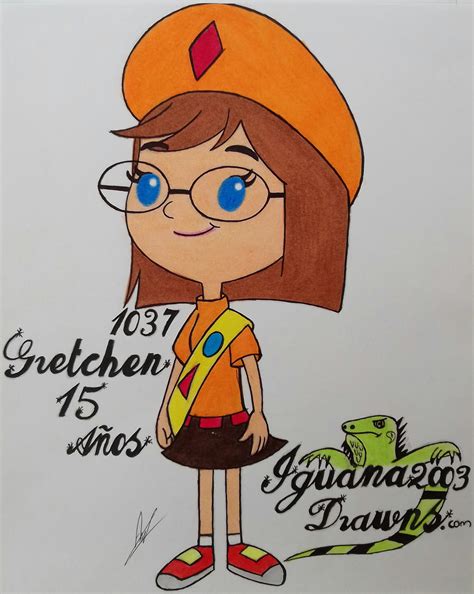 Fireside Girls Gretchen 15 Years N1037 By Iguana2003drawings On