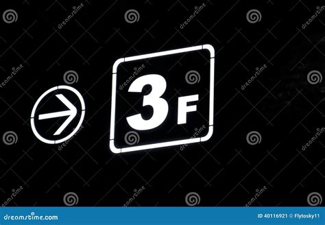 Floor Indicator Light Stock Image Image Of Indoor Four 40116921