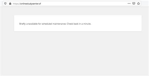 Maintenance Hosting Support InfinityFree Forum