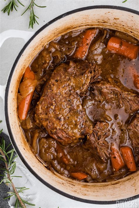 The Most Delicious Dutch Oven Pot Roast Recipe This Is So Easy To Make