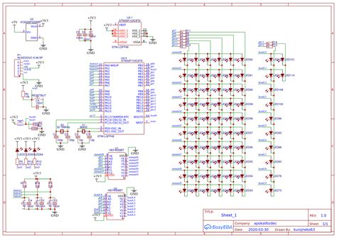 Clock EasyEDA Open Source Hardware Lab