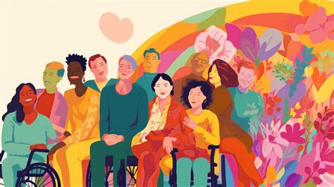 Premium Photo Accessibilitydiversityillustration