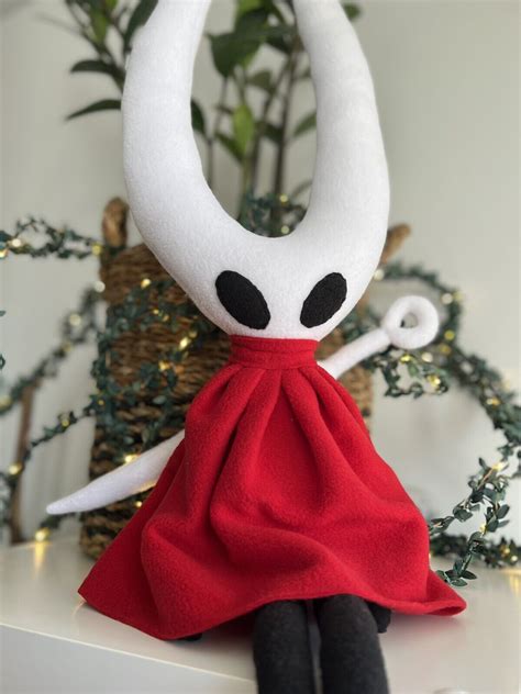Hollow Knight Hornet Handmade Craft Plush Toy Doll Inspire Uplift