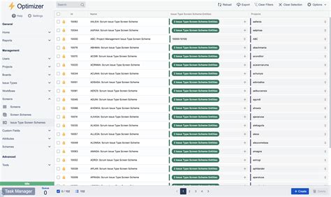 Issue Type Screen Schemes