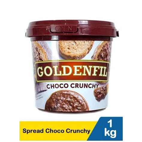 Jual GOLDENFILL GOLDENFIL CHOCO CRUNCHY CHOCOLATE COKLAT COKELAT CRUNCH CRISPY KRIUK 1 KG PIL