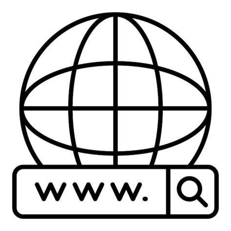 Premium Vector Internet Icon