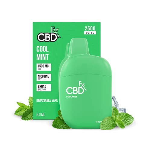 Cbd Vape Pen 5000mg Cbdfx Broad Spectrum