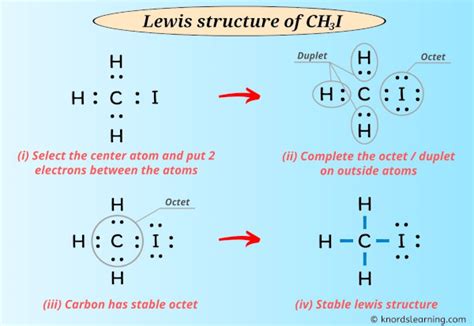 Lewis Structure Of Ch3i With 6 Simple Steps To Draw