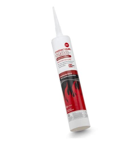 Metacaulk 1200 Firestop Sealant Fire Caulk Fire Rated Sealant
