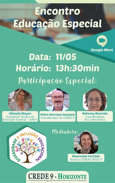 Crede 9 Realiza Encontro Educação Especial Coordenadoria Regional De