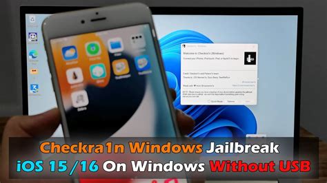 Checkra N Windows Jailbreak Ios On Windows Without Usb Youtube