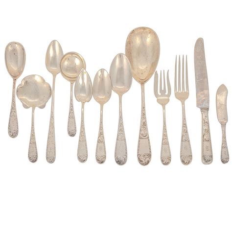Schofield Sterling Mayflower Flatware Service Alex Cooper Fine Art